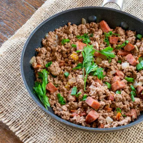 Filipino Ground Beef Recipes Healthy Vegan Filipino Giniling